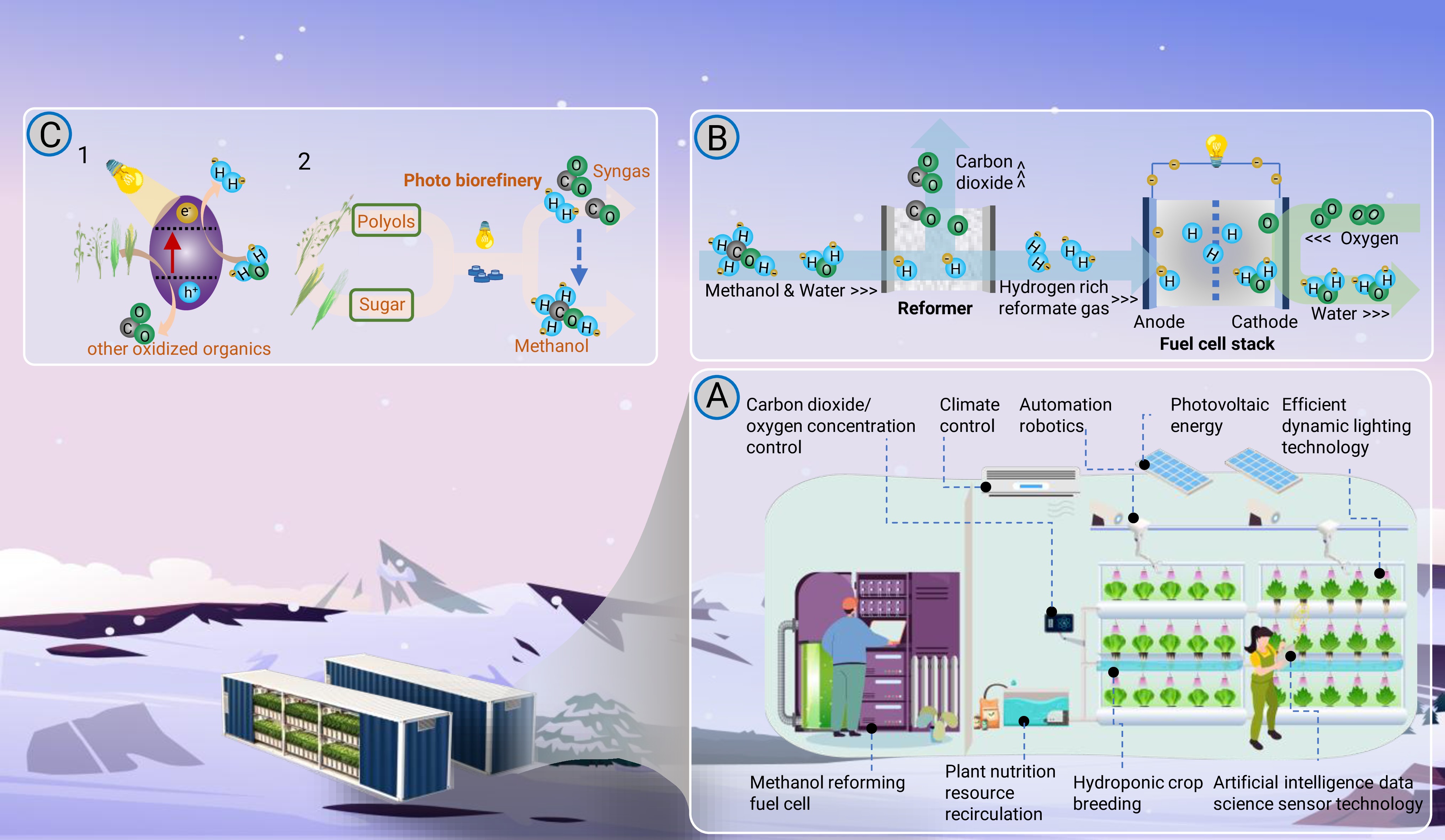 Synergetic agriculture: The convergence system of methanol reforming ...