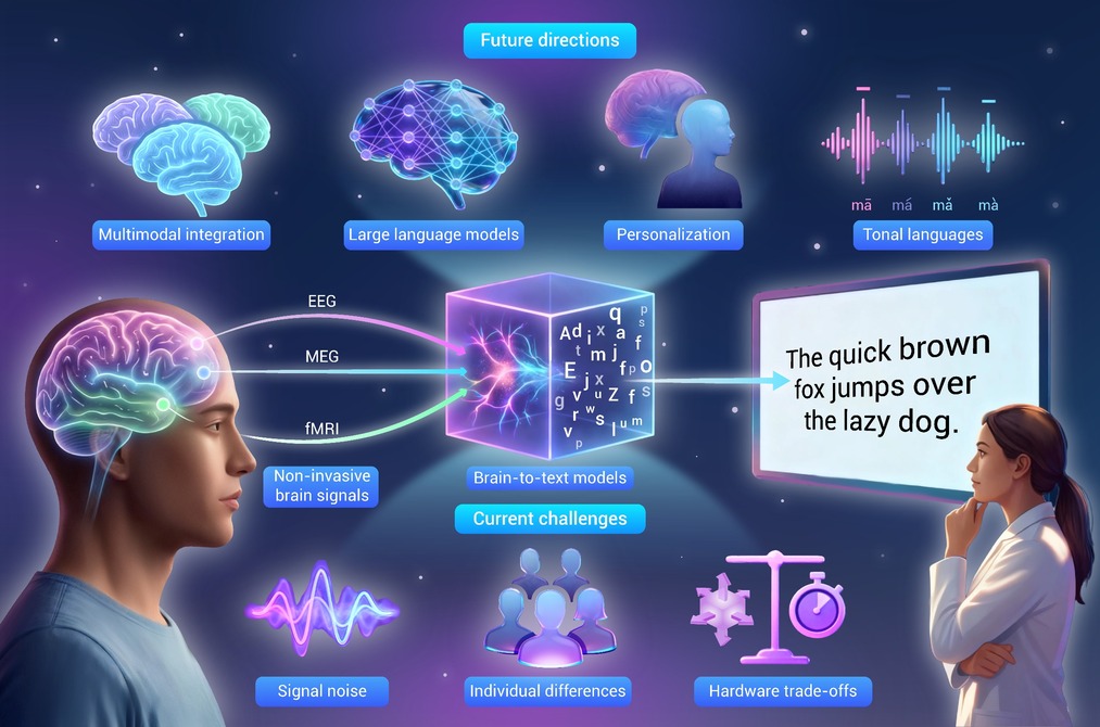 Non-invasive brain-to-text decoding: Towards more natural brain ...