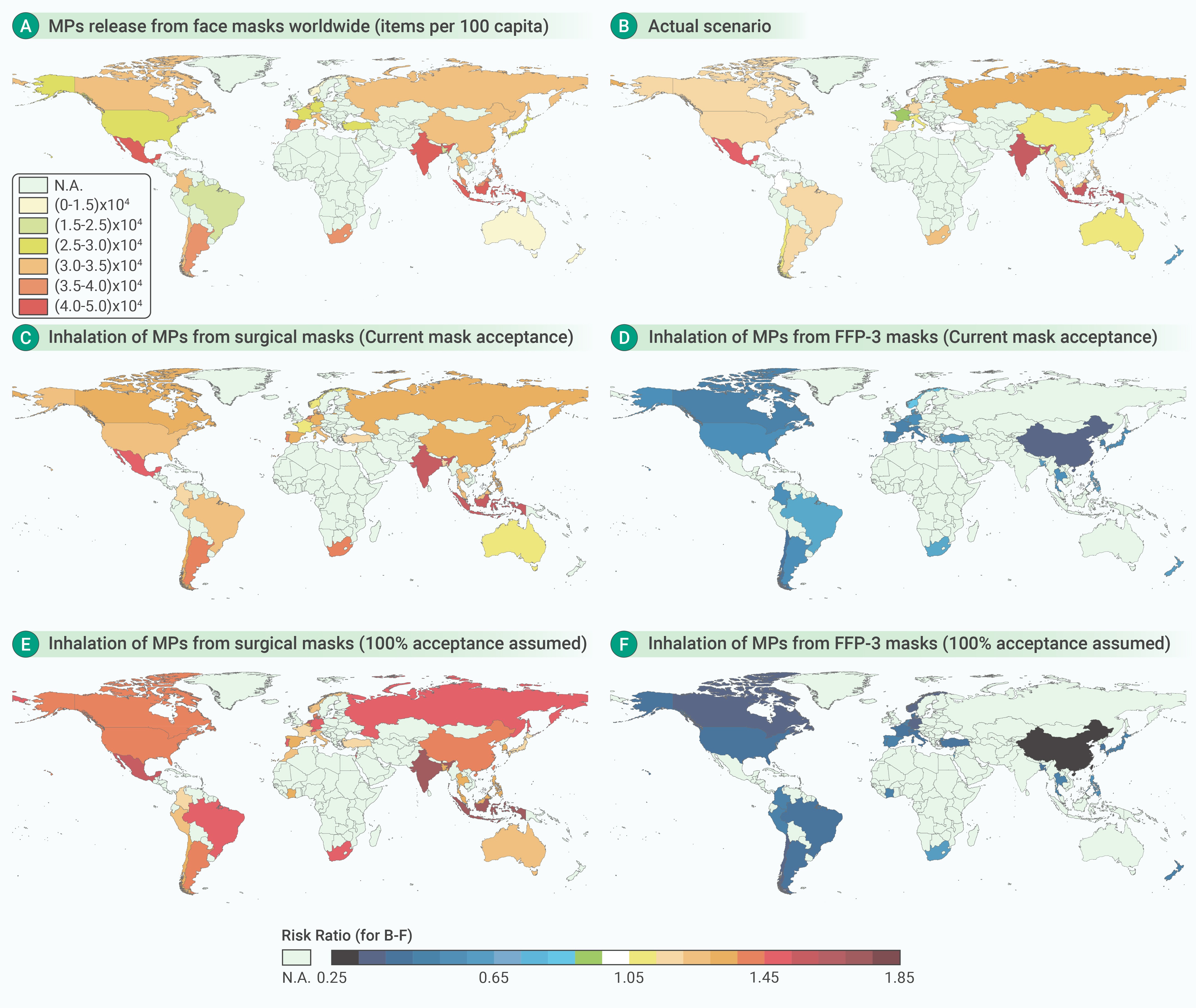 A threat or not? A global-scale investigation on microplastics ...