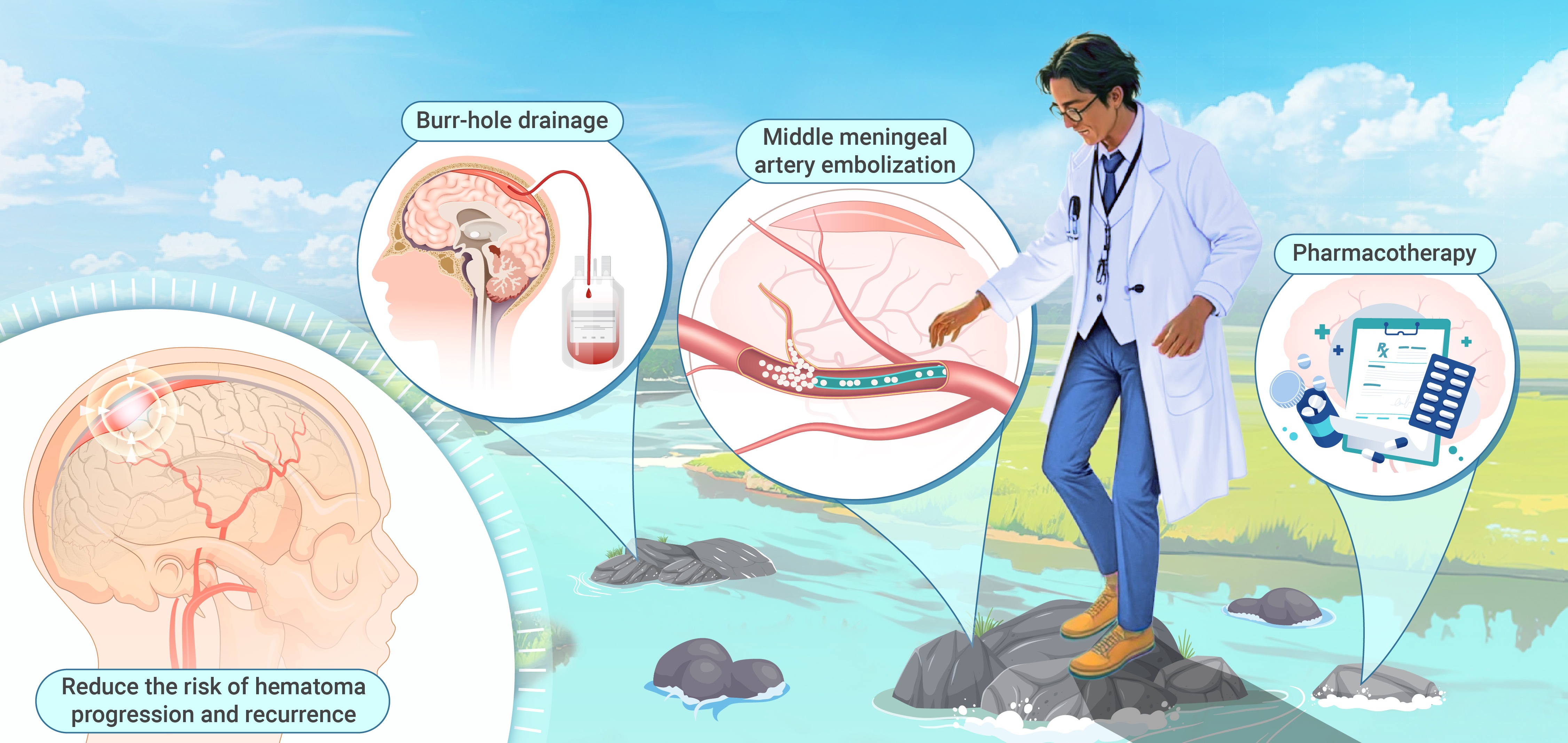 Exploring the treatment of Chronic Subdural Hematoma: Crossing the ...